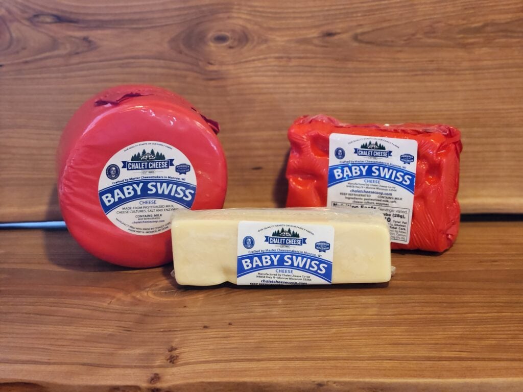 Baby Swiss Cheese | Chalet Cheese Haus